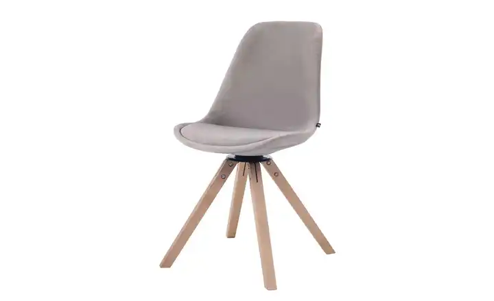 Esszimmerstuhl Clas | Grau, Natur | Sconto - Der Möbelmarkt